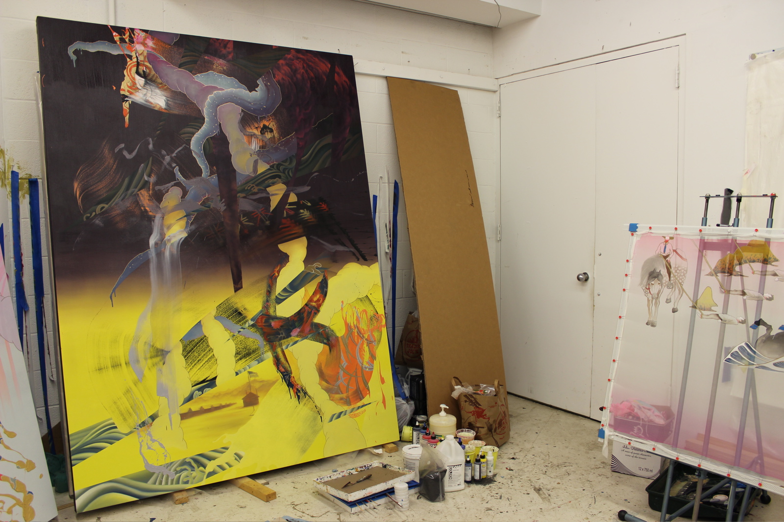 Lien Truong visited by Maria Britton - Patricia Sweetow Gallery